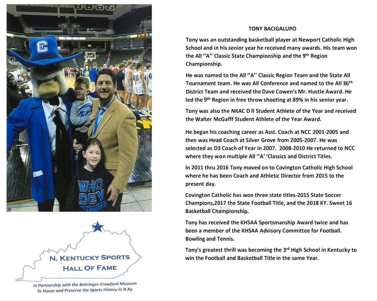 Hall of Fame Biographies A-B