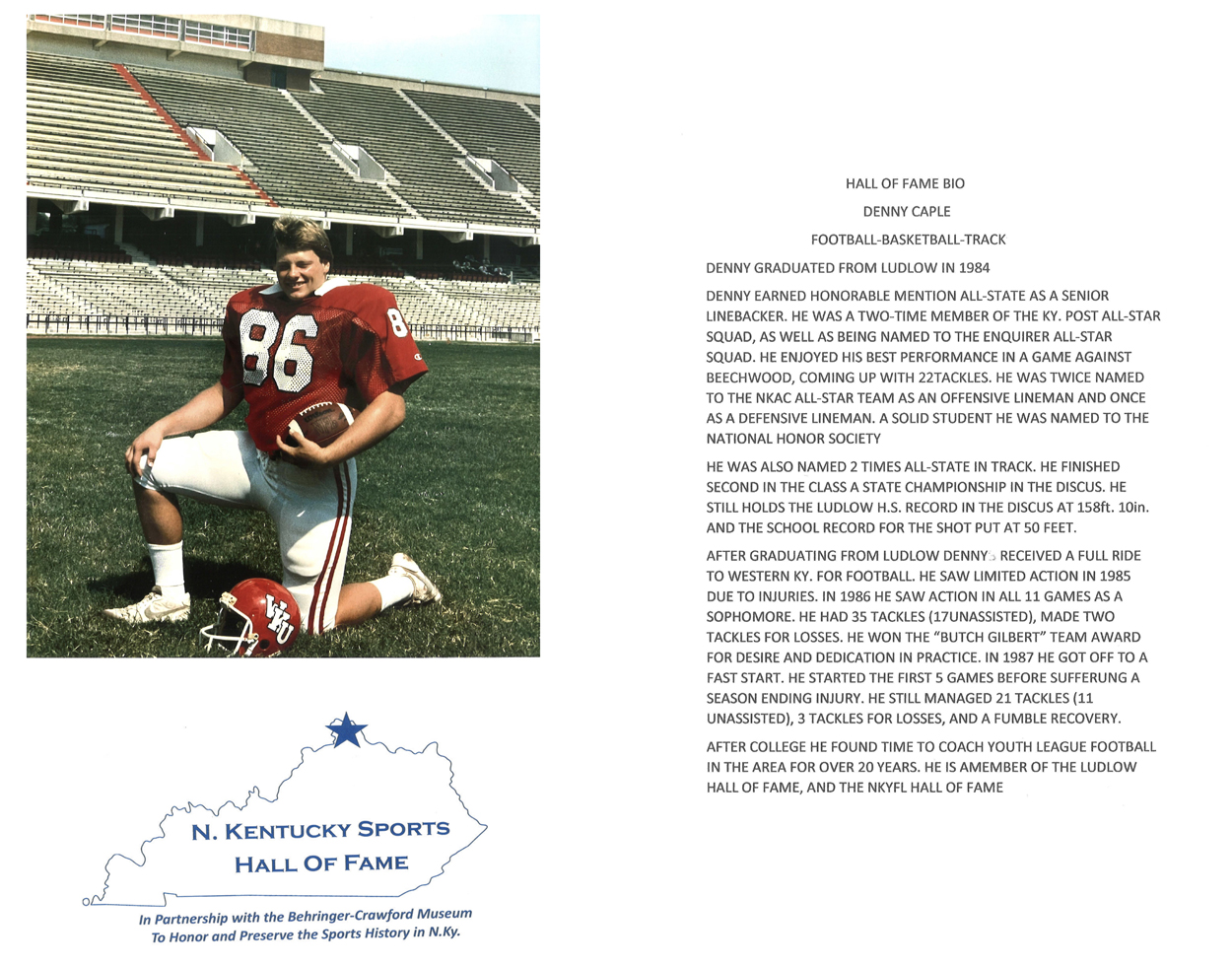 Hall of Fame Biographies C – F