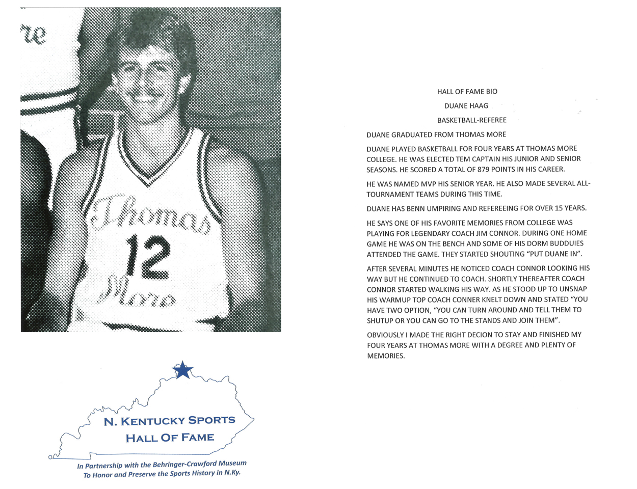 Hall of Fame Biographies G – J