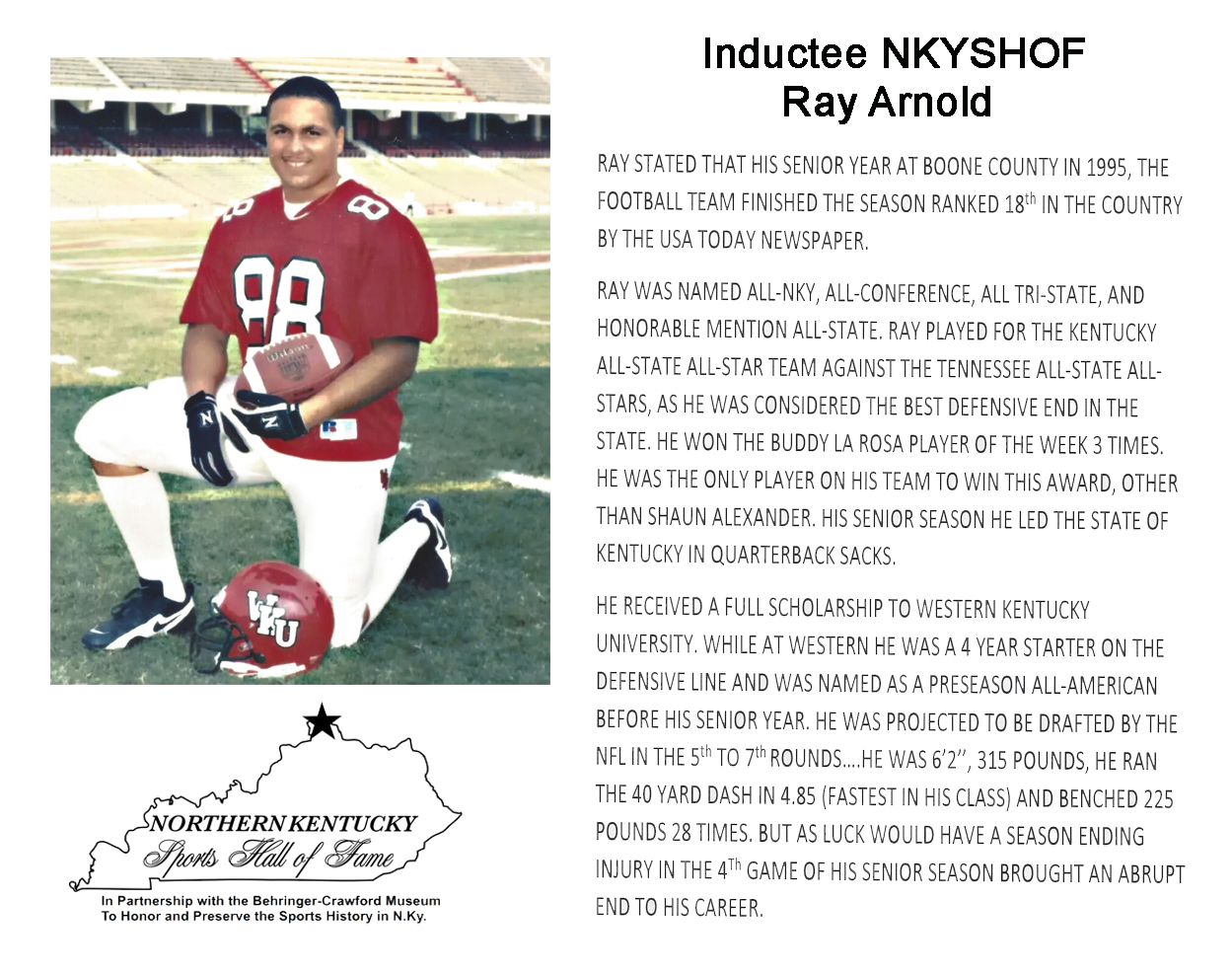 Hall of Fame Biographies A-B