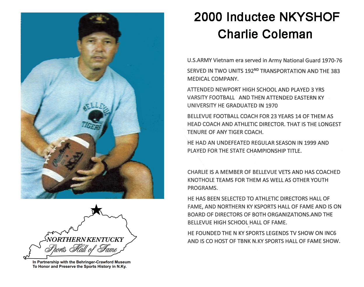 Hall of Fame Biographies C – F