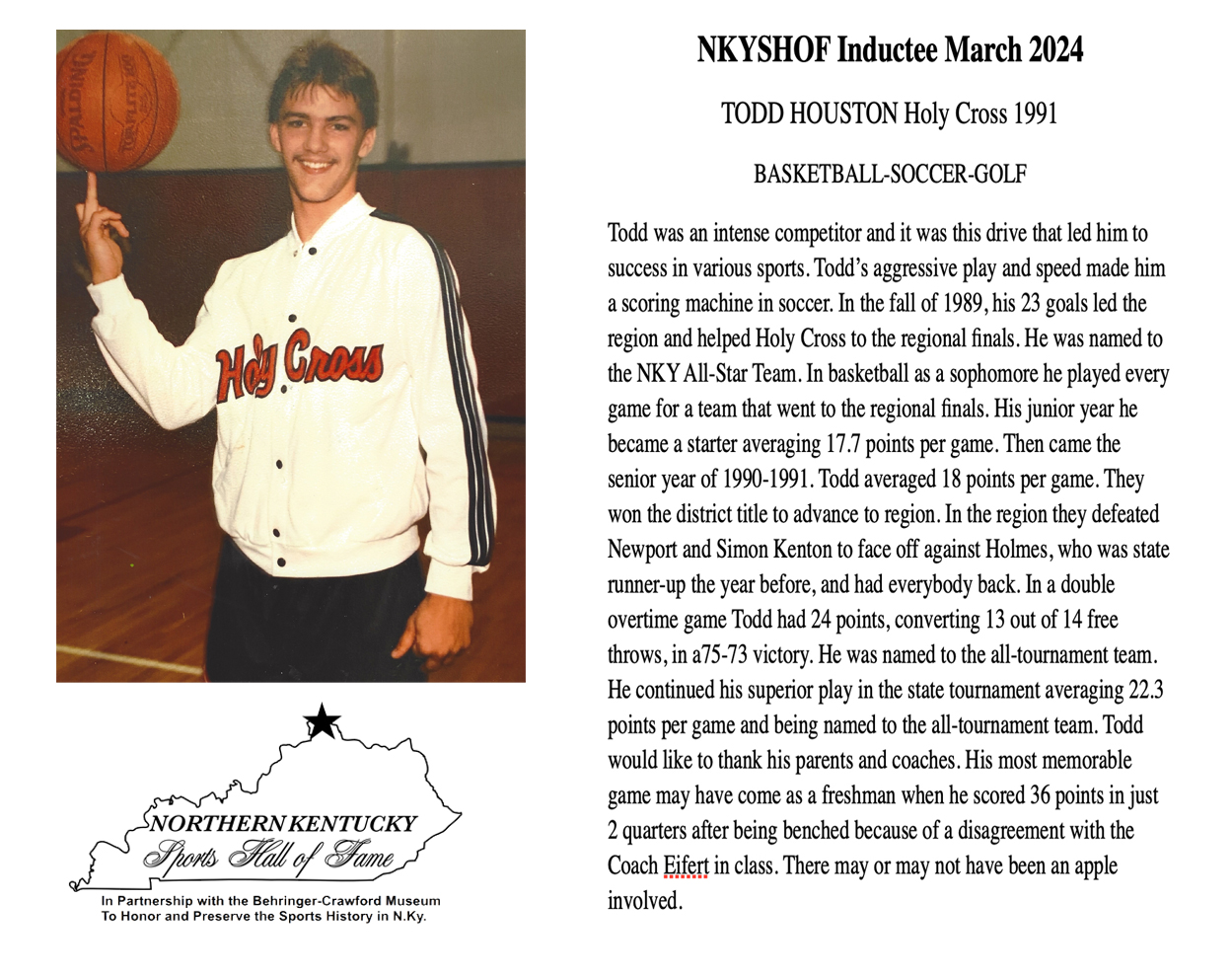 Hall of Fame Biographies G – J