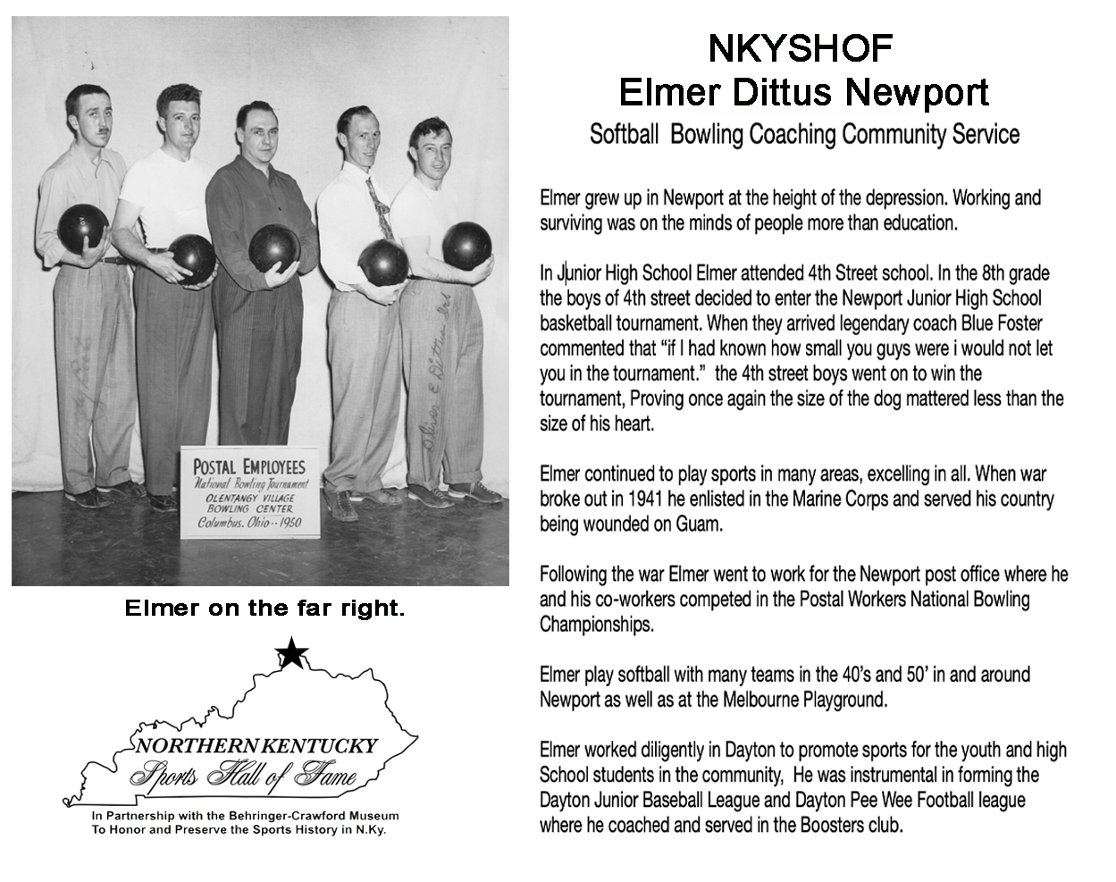 Hall of Fame Biographies C – F