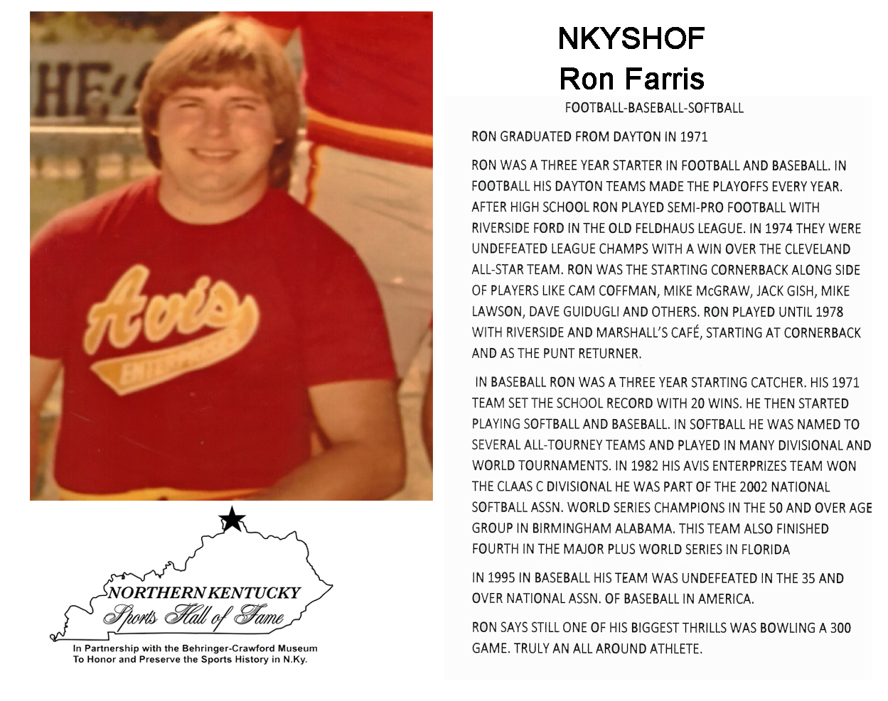 Hall of Fame Biographies C – F